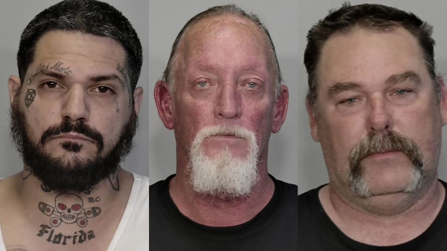 Trio of Outlaws motorcycle gang members from South Florida arrested ...